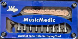 Clarinet Tone Hole Surfacing Tool