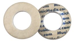 Replacement 2.5 Double White Skin Woven Flute Pads