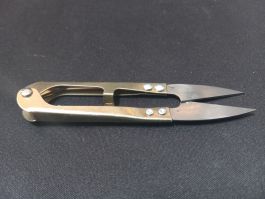 Small spring loaded shears